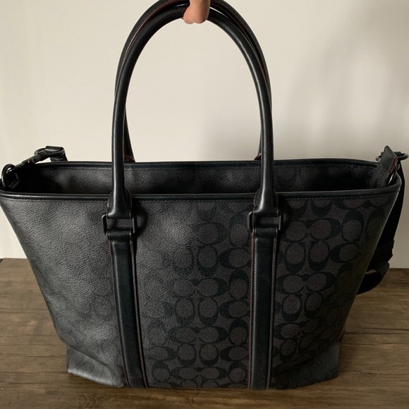 Coach | Bags | Coach Laptop Bag With Shoulder Strap | Poshmark